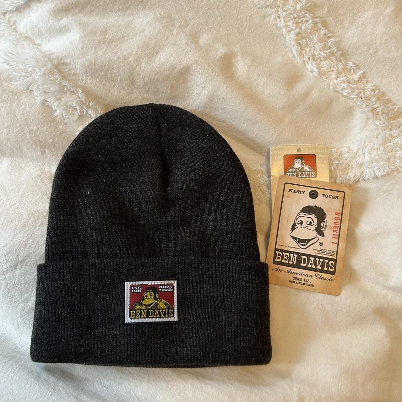 Ben Davis Grey Beanie never worn but tags taken off... - Depop