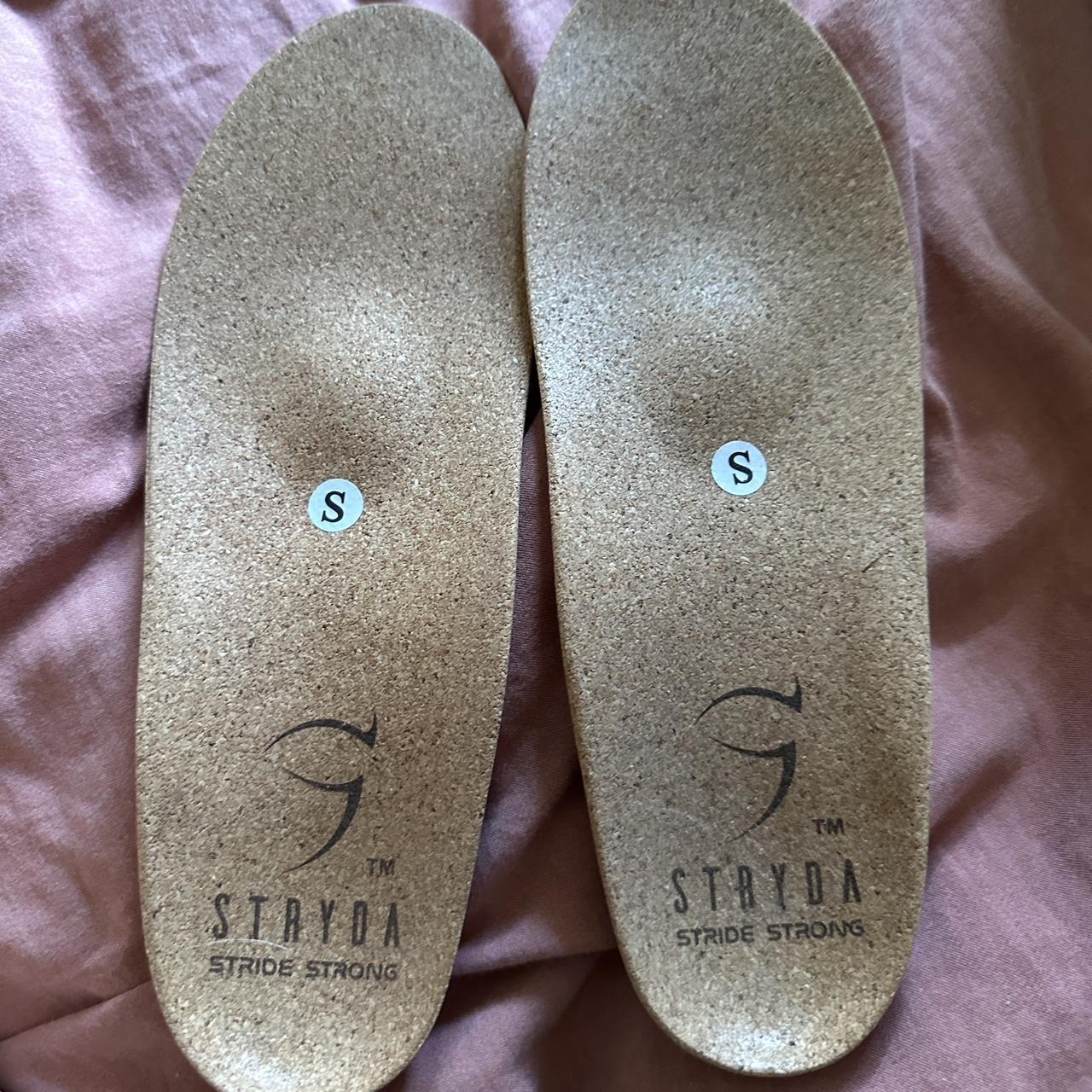 Stryda comfort cork insoles for plantar fasciitis 💌... - Depop
