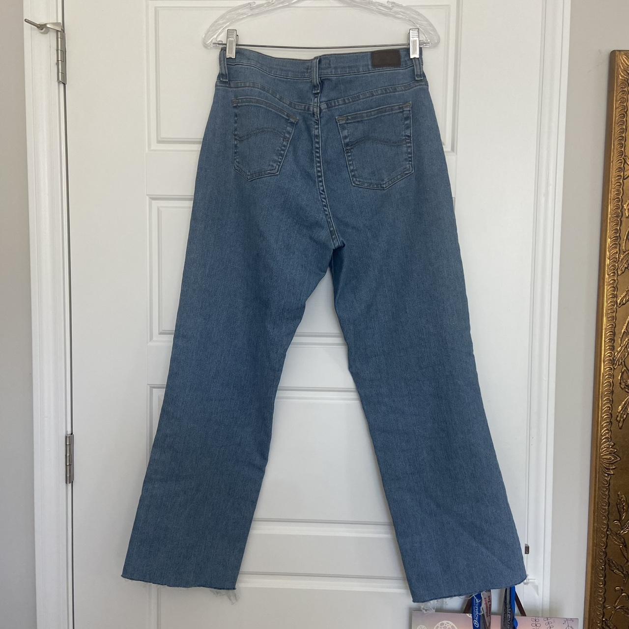 Lee blue mom jeans Size 8 Waist 30 - Depop