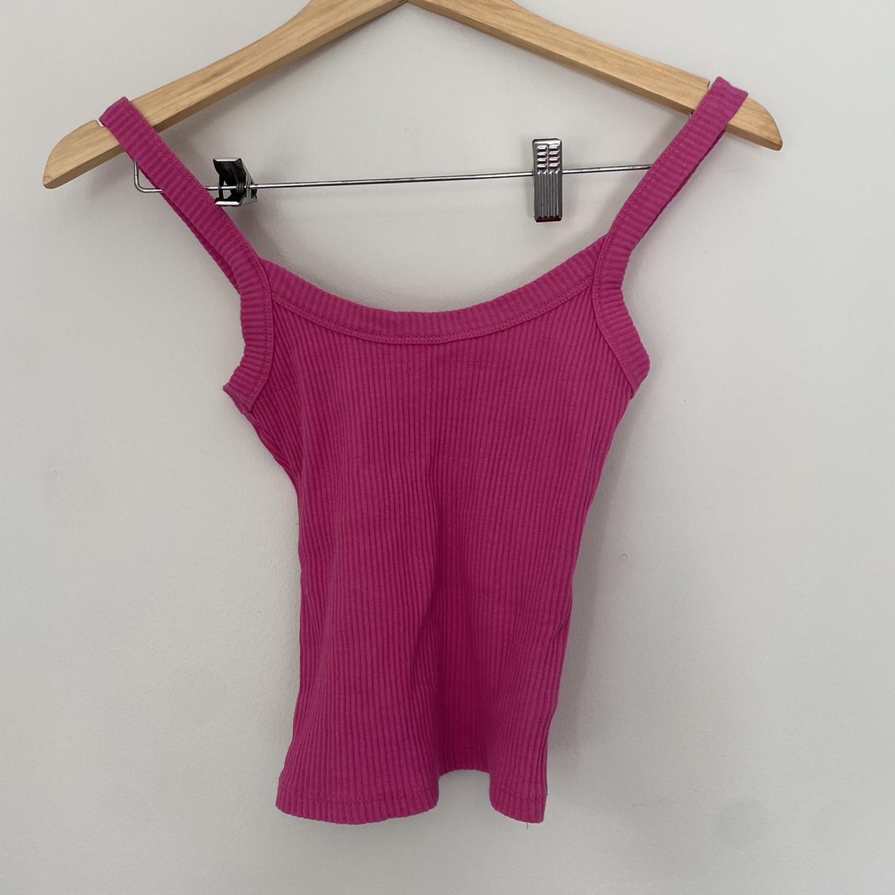 Supre - riri scoop tank pink Never worn Size... - Depop