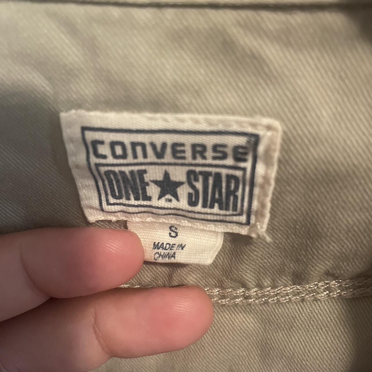 converse tan utility dress size... - Depop