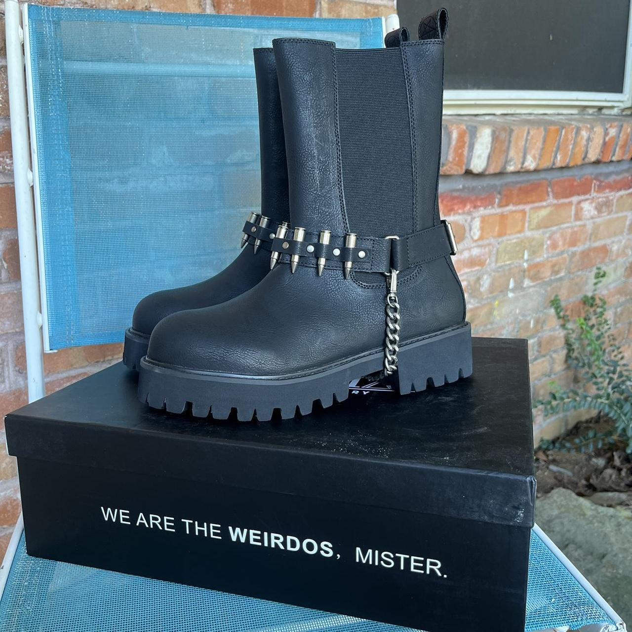 Killstar Deadman’s Boots, NEW in box. US Women’s... - Depop