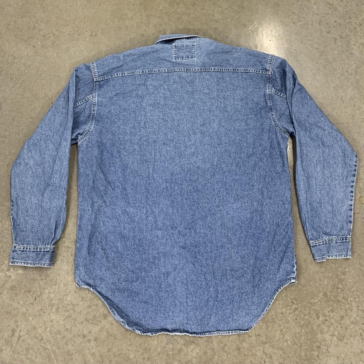 Vintage Levi’s Red Tag Blue Denim 90s Western... - Depop