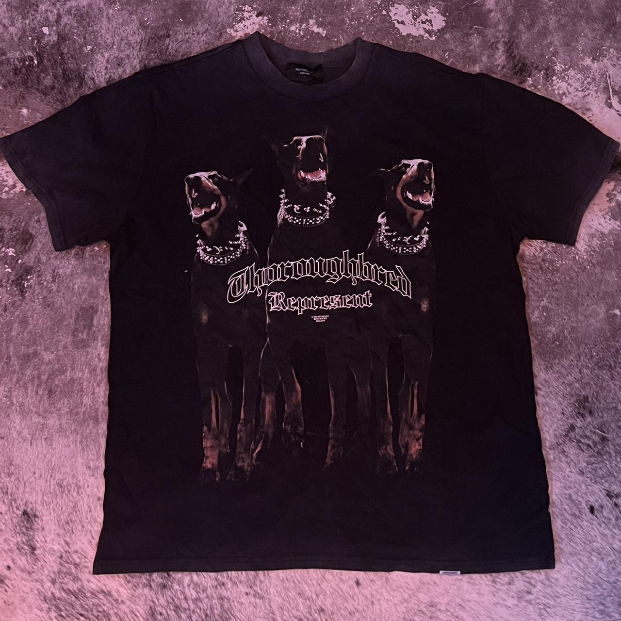 Represent Doberman T-Shirt Size - Large Tuff T shirt - Depop