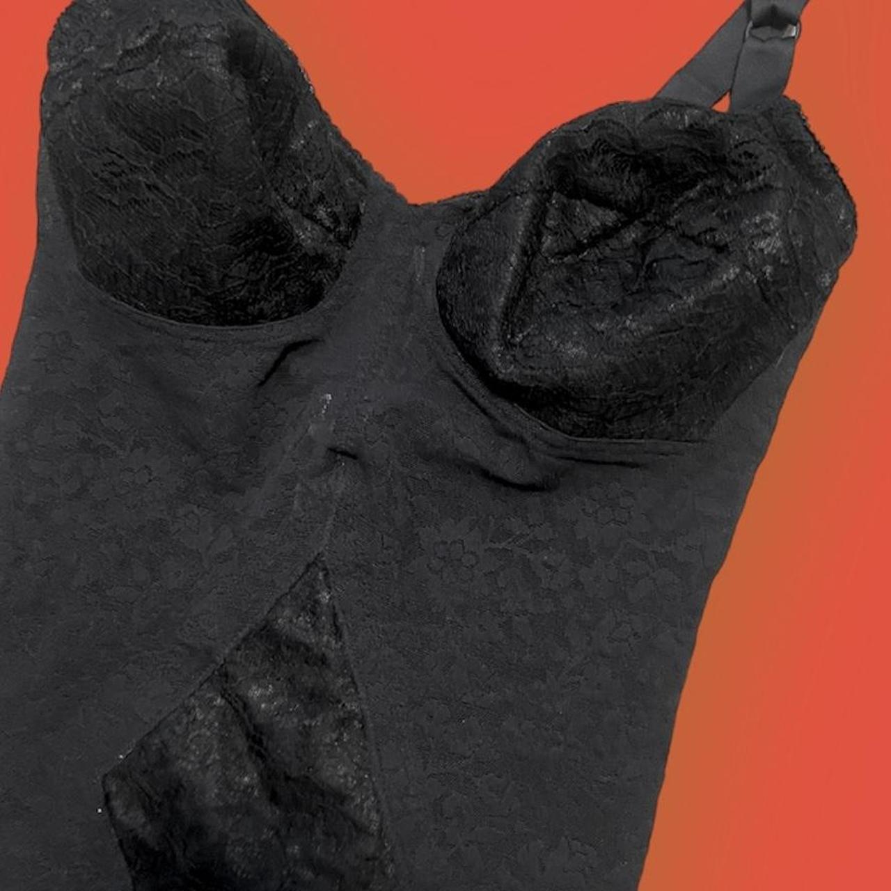 80s Garter Bustier Corset Size S Cup size 34-C - Depop