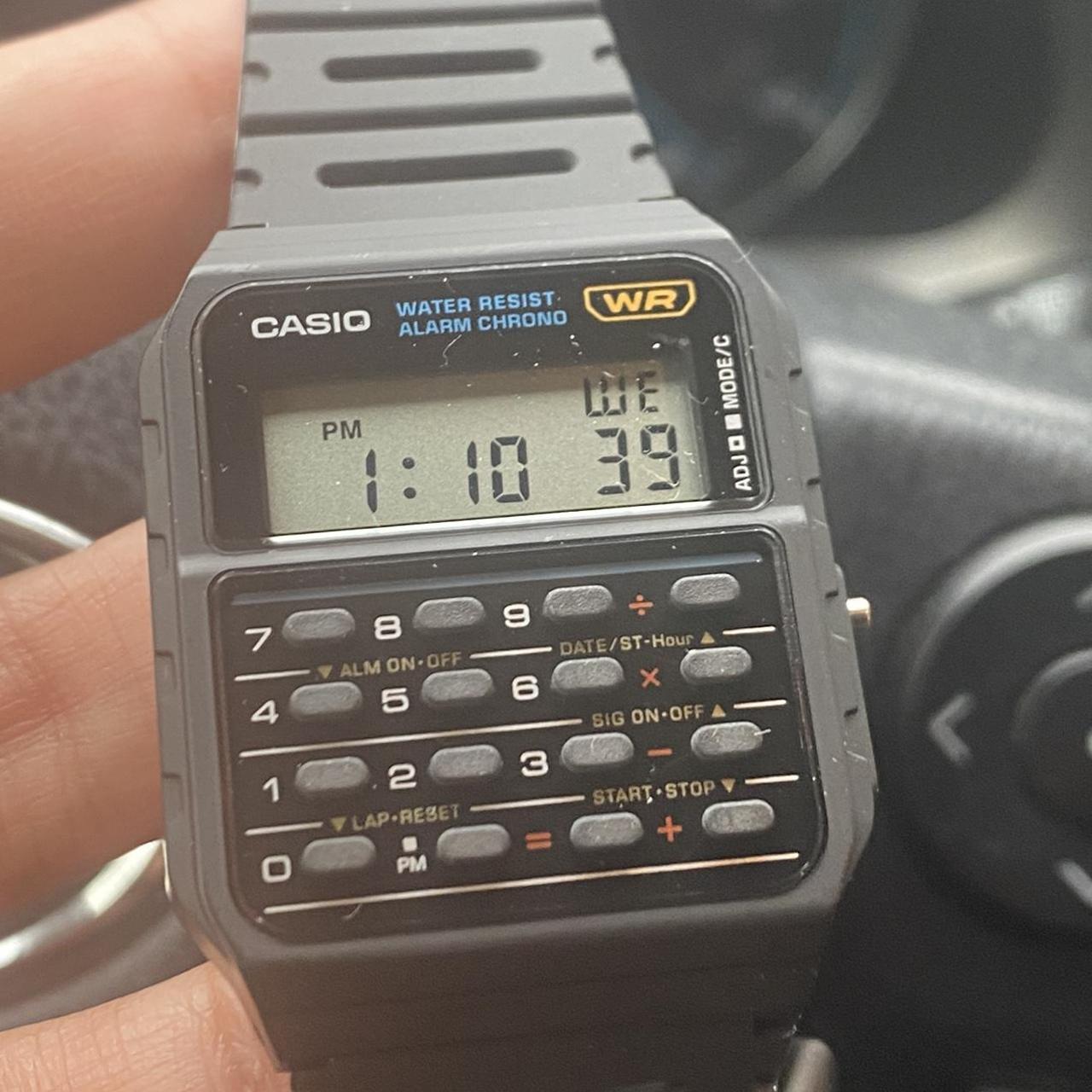 Casio Calculator Watch Lightweight in your wrist... - Depop