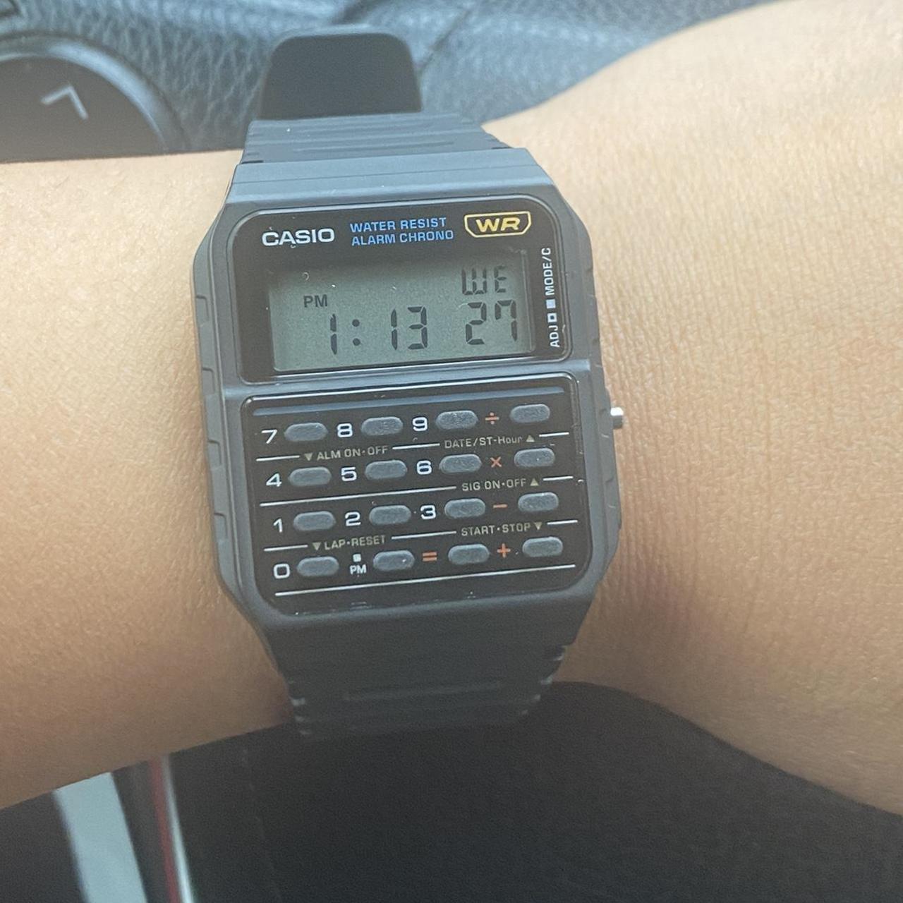 Casio Calculator Watch Lightweight in your wrist... - Depop