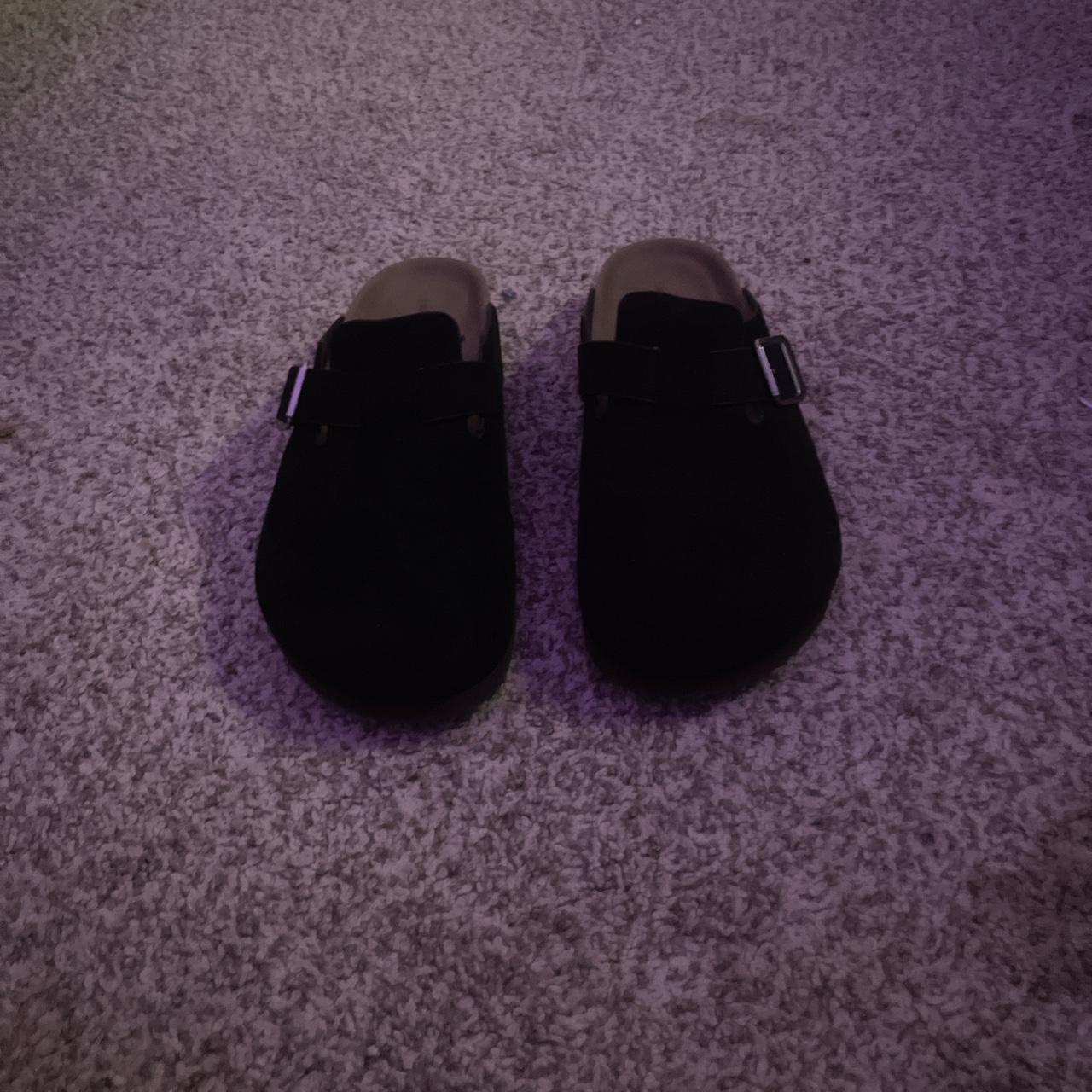 Black Birkenstocks Clogs (Cute for comfy fits) never... - Depop
