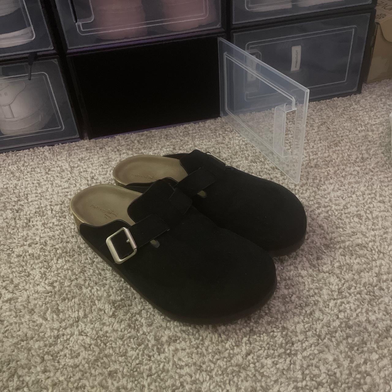 Black Birkenstocks Clogs (Cute for comfy fits) never... - Depop