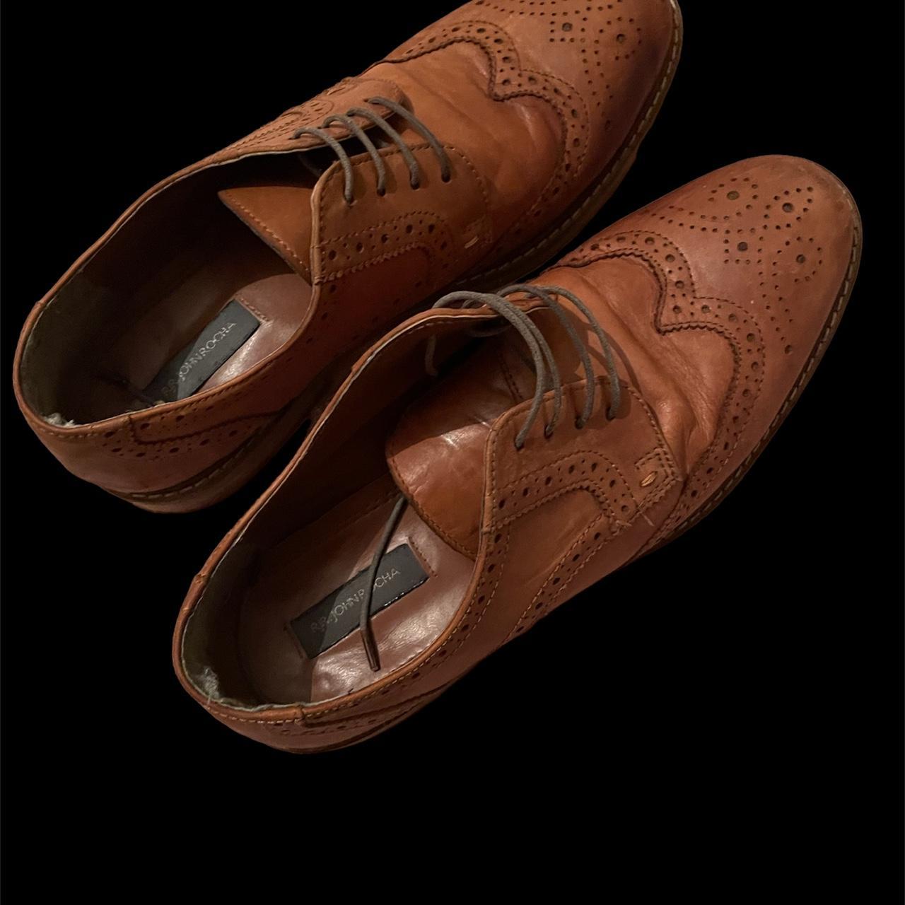 John Rocha Men's Tan and Brown Brogues | Depop