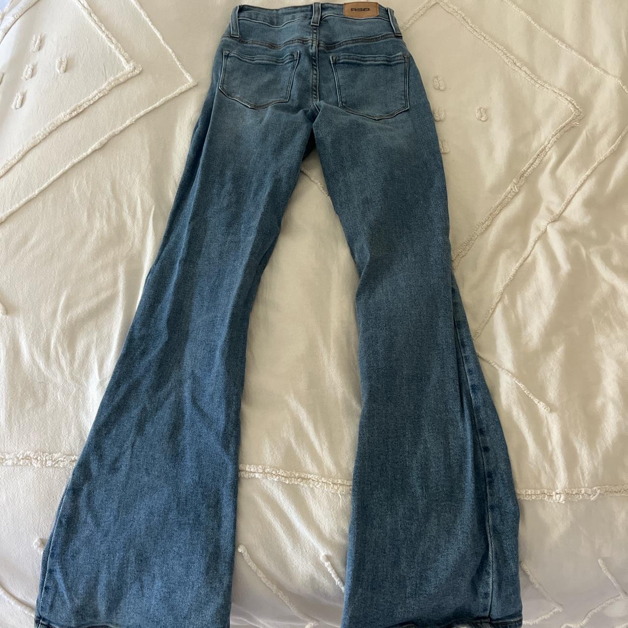 RSQ low rise flare jeans , size 24 - Depop