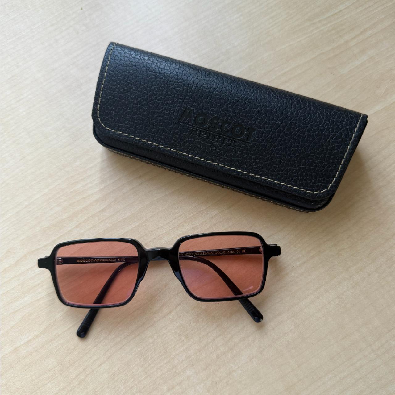 Moscot Frames with pink tint... | Depop