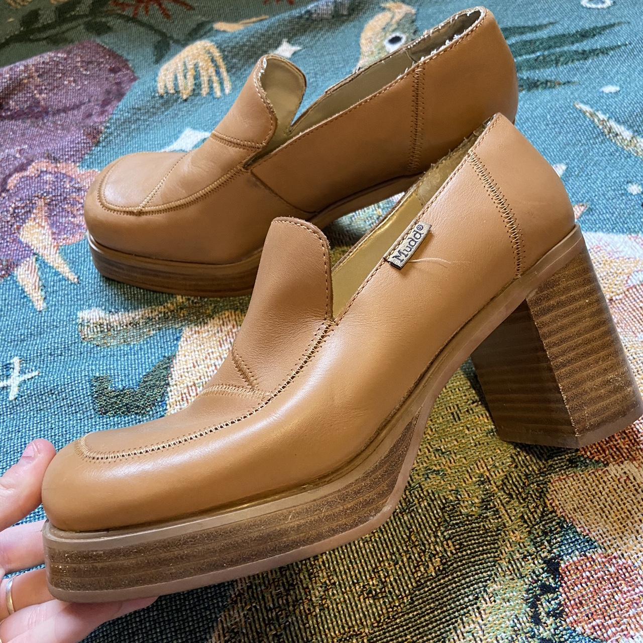 Beautiful mudd platform loafer heel whatever. Good... - Depop