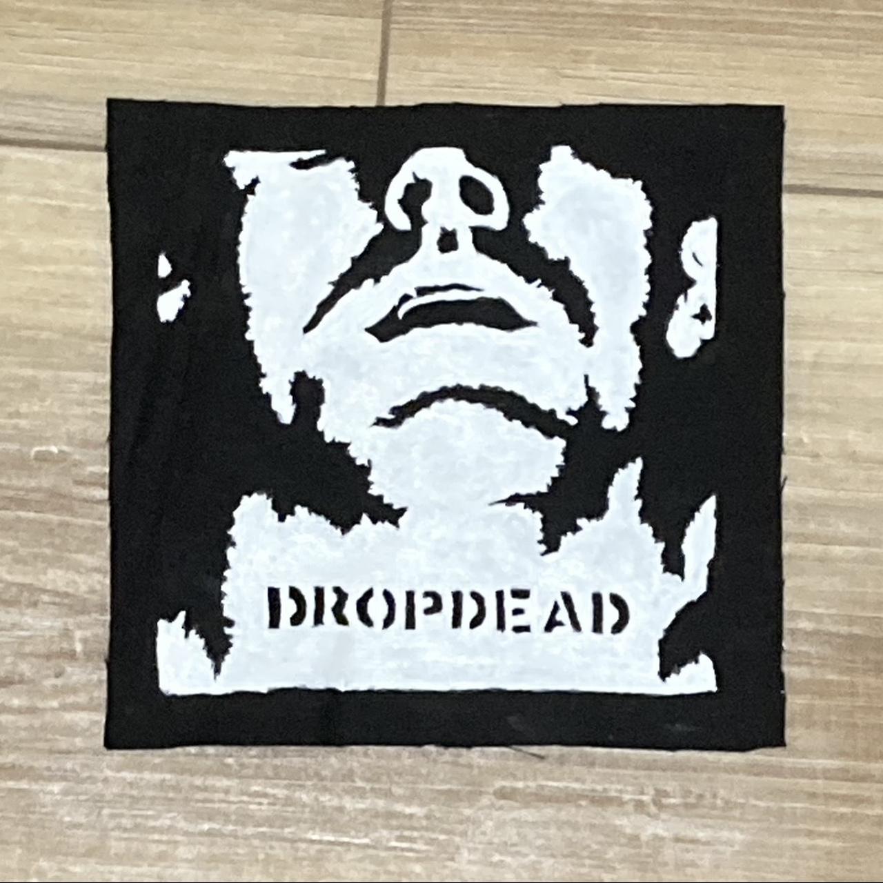 DROPDEAD PATCH handmade by me || dm for more... - Depop