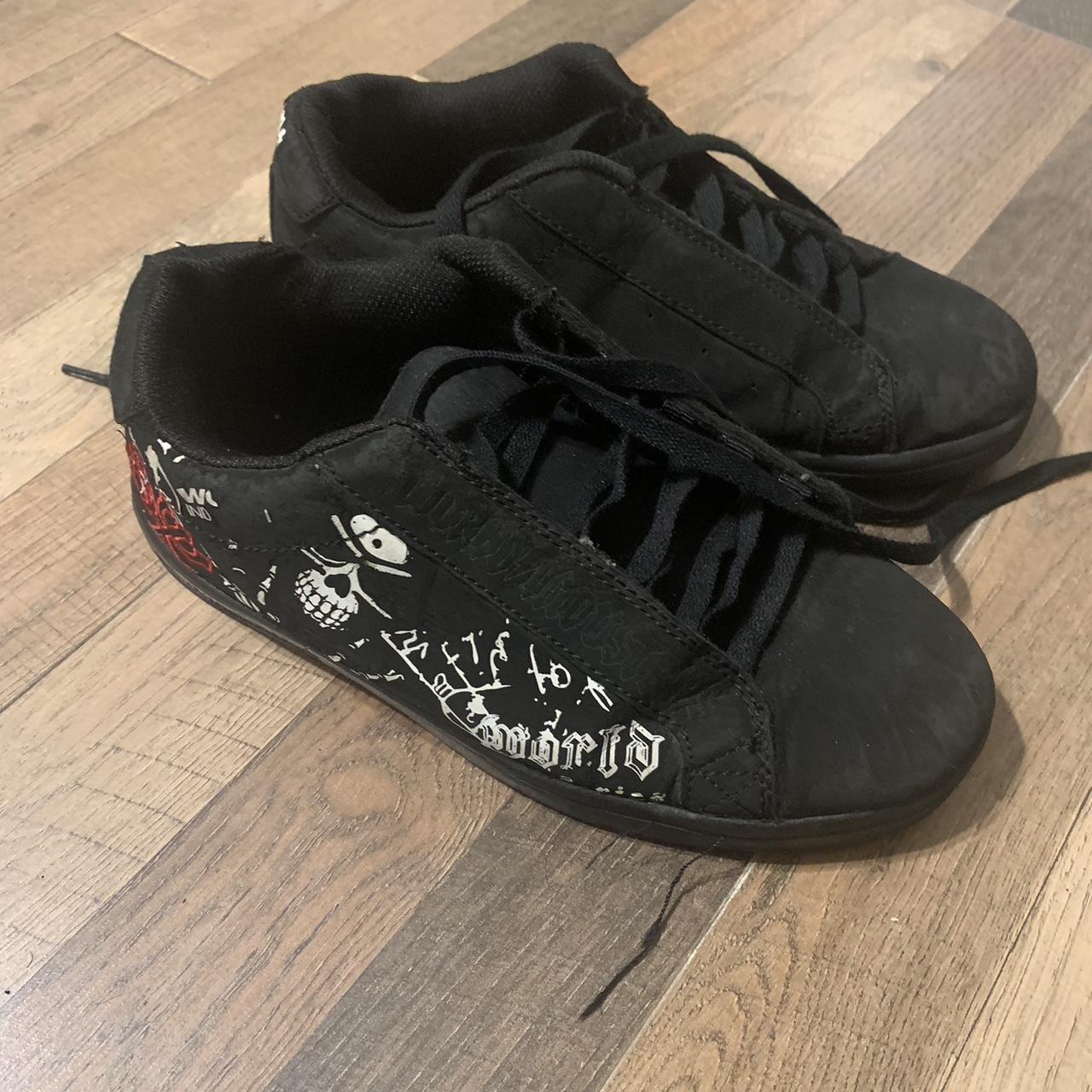 World Industries shoes Skeleton design Made in... - Depop