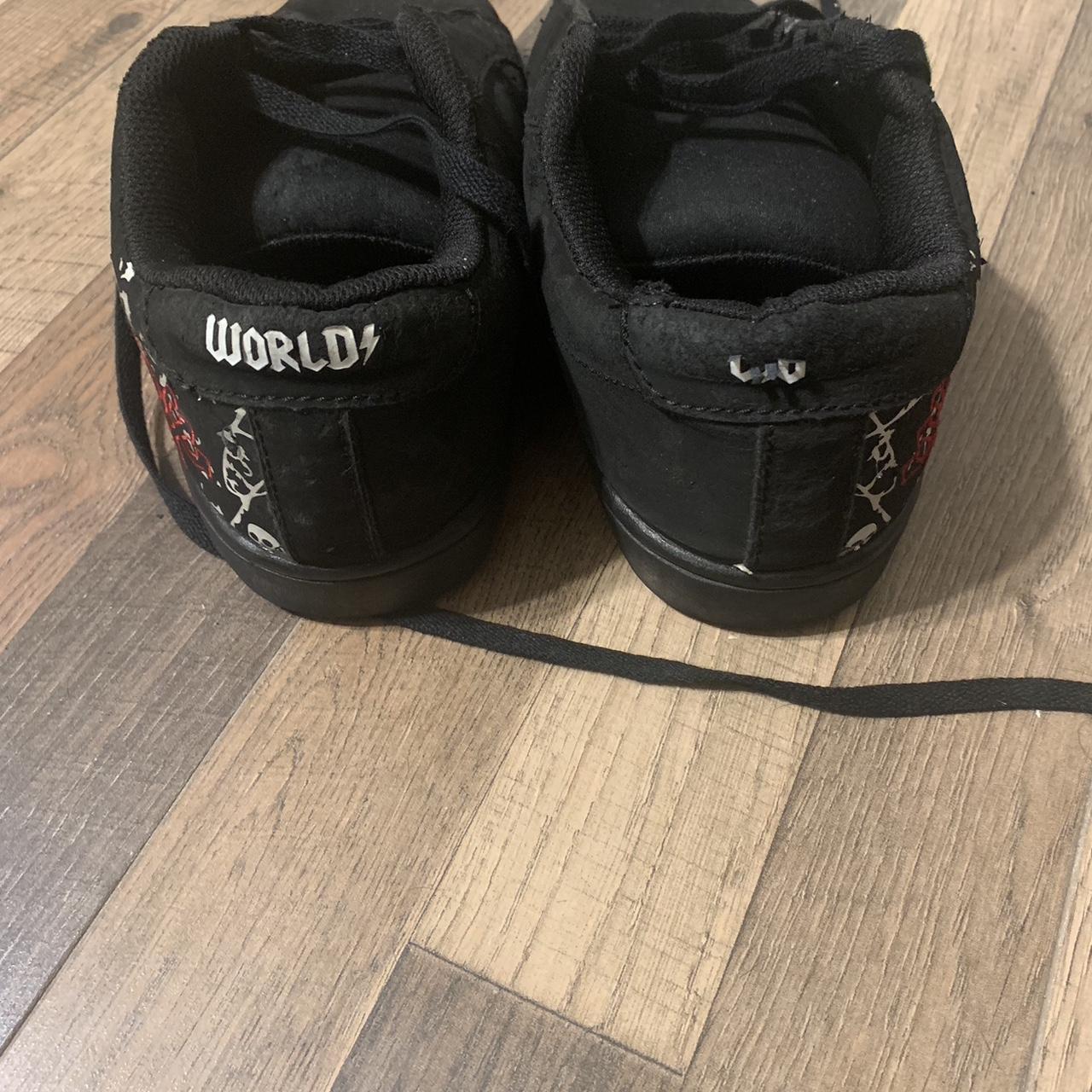 World Industries shoes Skeleton design Made in... - Depop