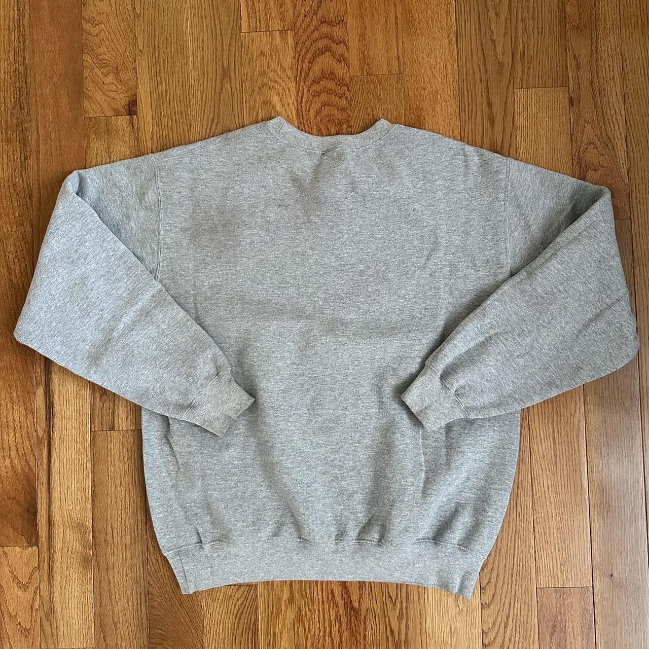Vintage Y2k Grey Syracuse University Crewneck... - Depop