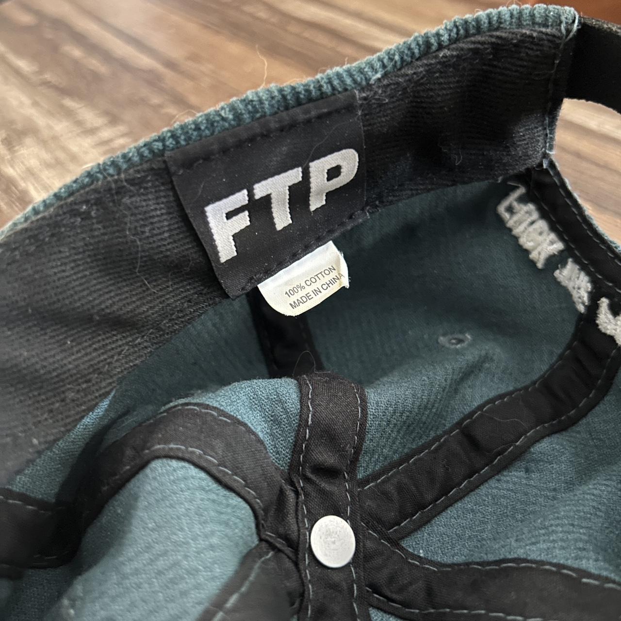 FTP FUCKTHEPOPULATION green corduroy hat little bit... - Depop
