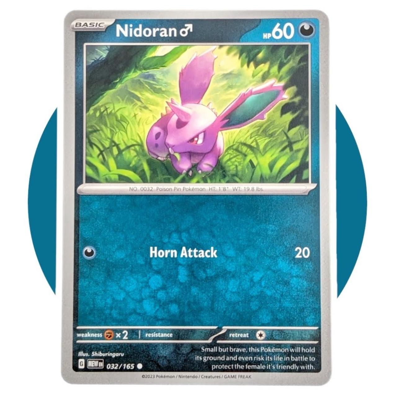 Scarlet & Violet 151 Pokemon Card (C16): Nidoran... - Depop