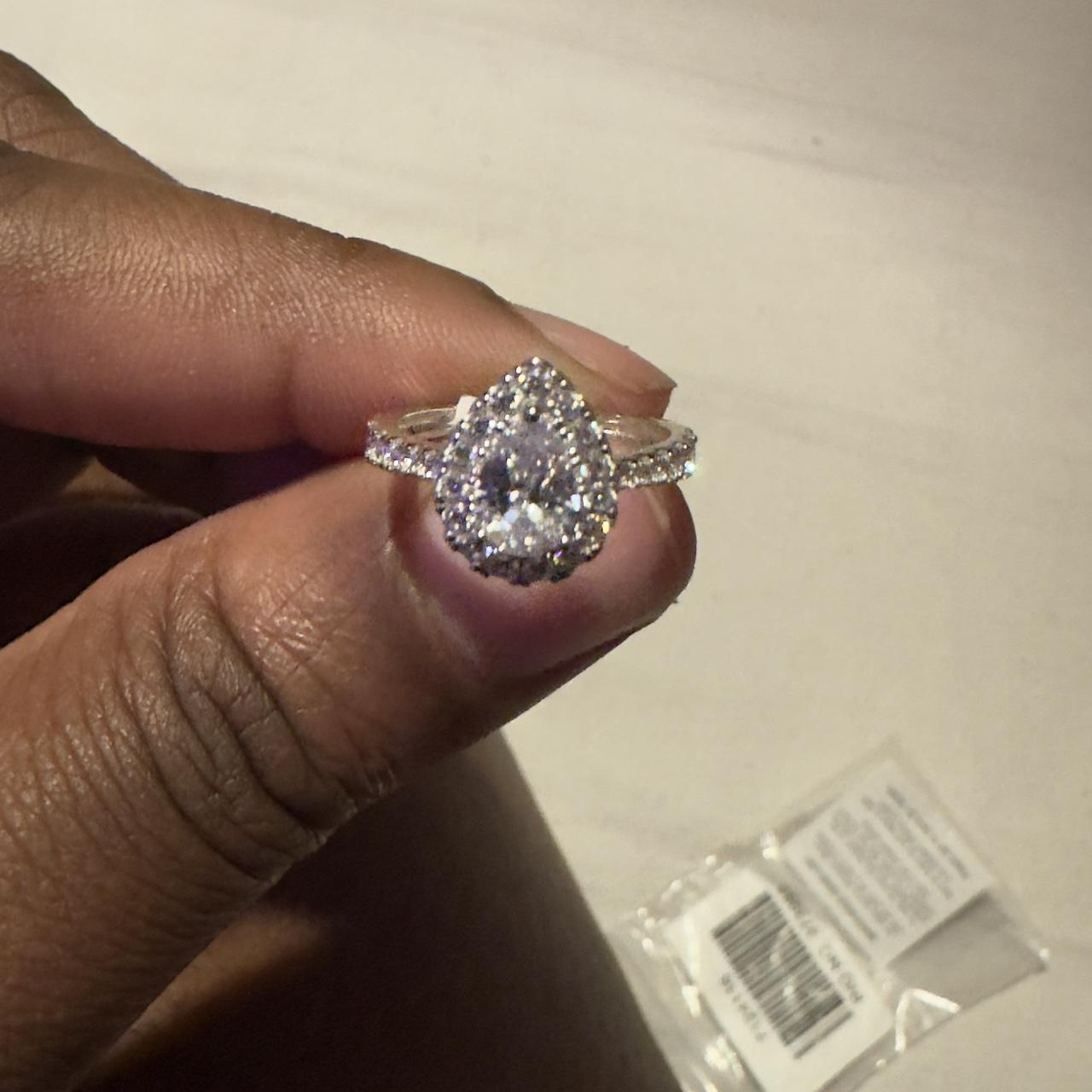 Revere 9ct white gold ring store