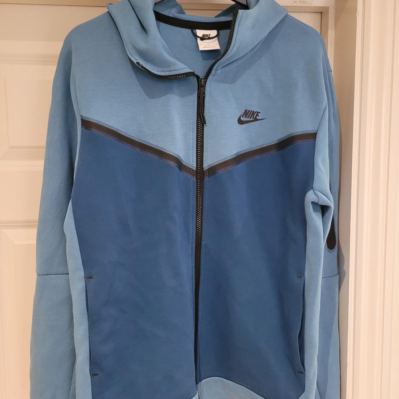 Dutch blue Nike Tech fleece hoodie Size... - Depop