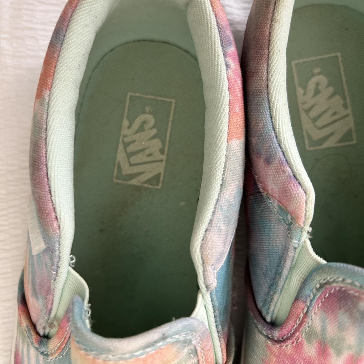 Kids 6 multicolored vans - Depop