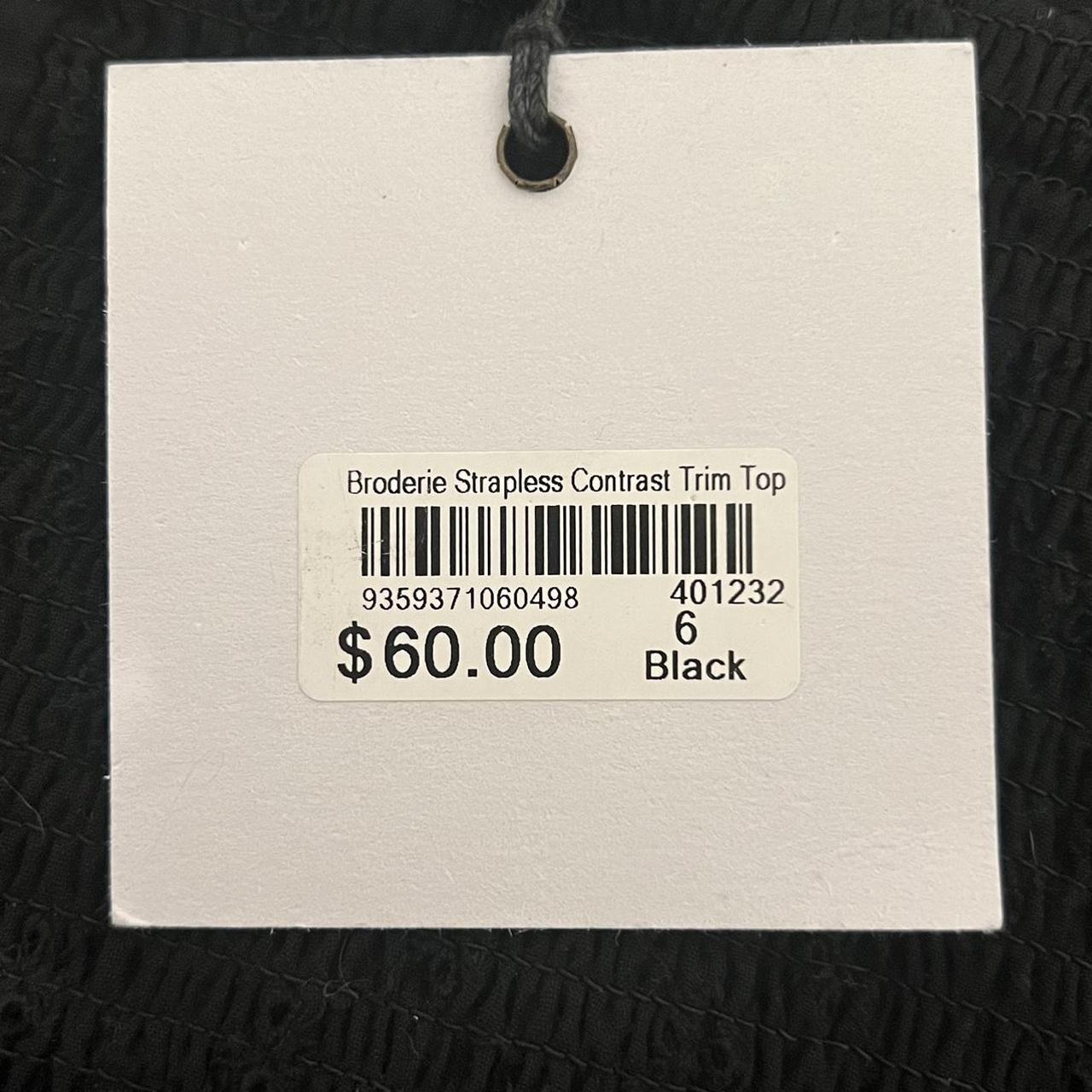 cutest luck and trouble top, never worn new with... - Depop