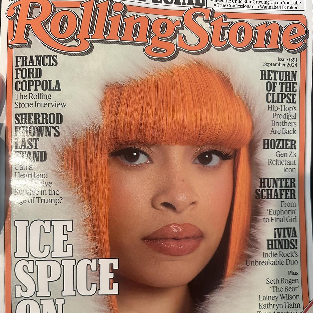 Ice Spice Rolling Stone Magazine BRAND NEW AMAZING... - Depop