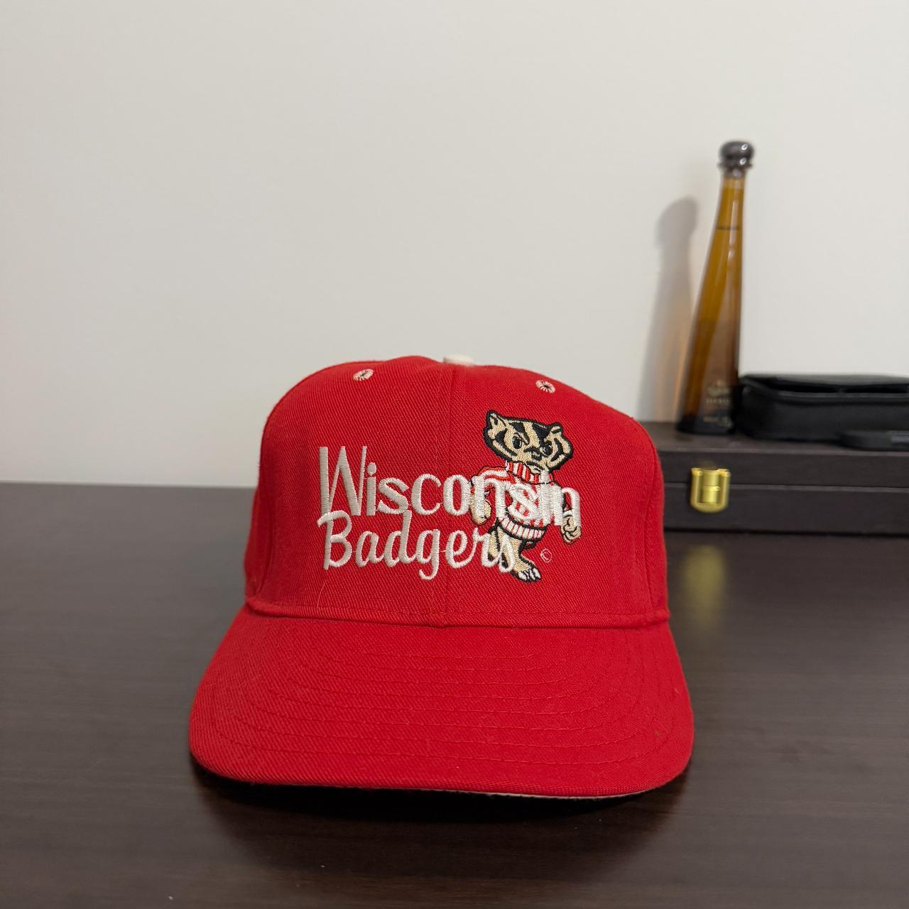 Vintage 90's Wisconsin Badgers hat *All Hats... - Depop