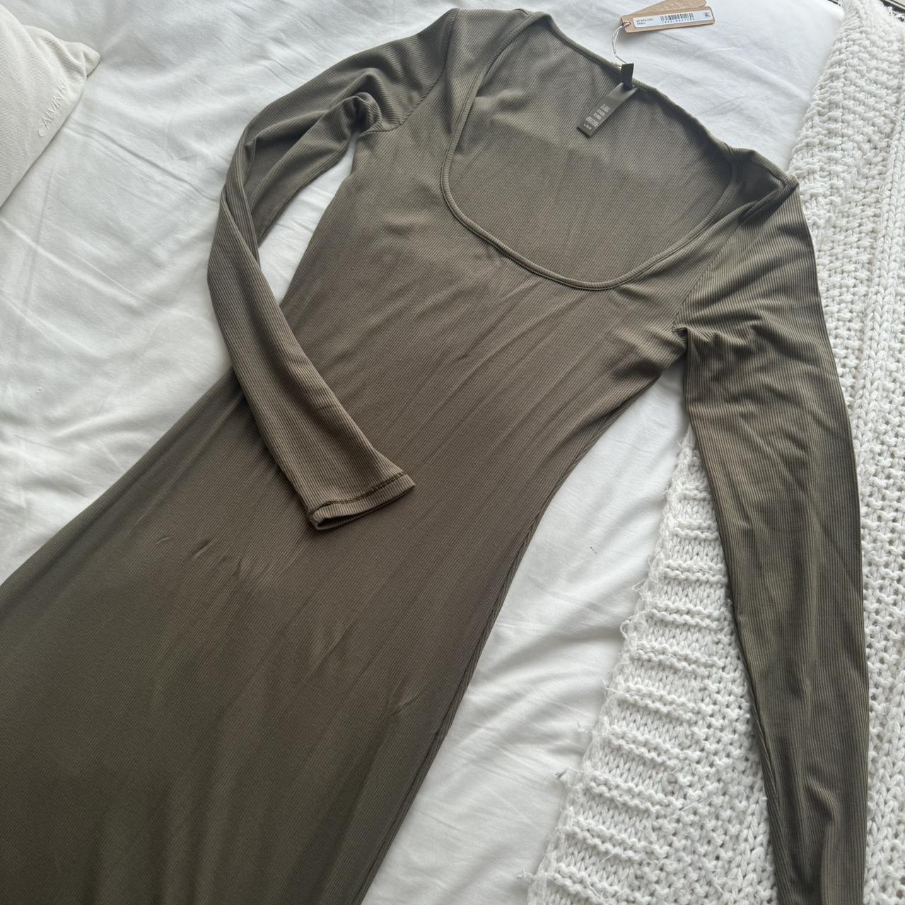Soft lounge skims dress Size large 🥝🪐☁️🤍 comfy and... - Depop