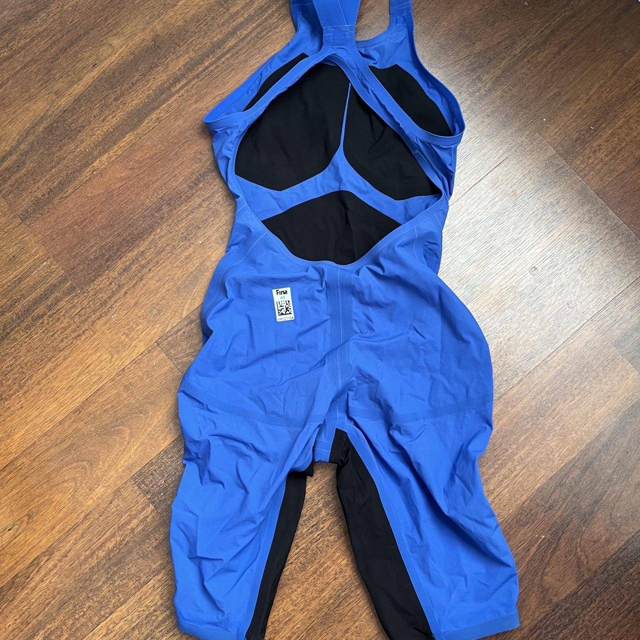 Speedo tech suit fastskin Blue color Size 22 Gently... - Depop