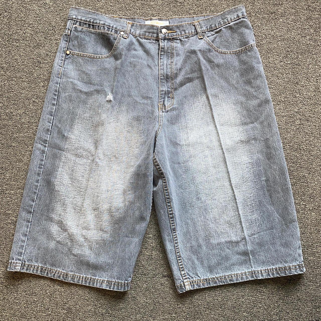 Old Skool Urban Ware light wash gray distressed,... - Depop