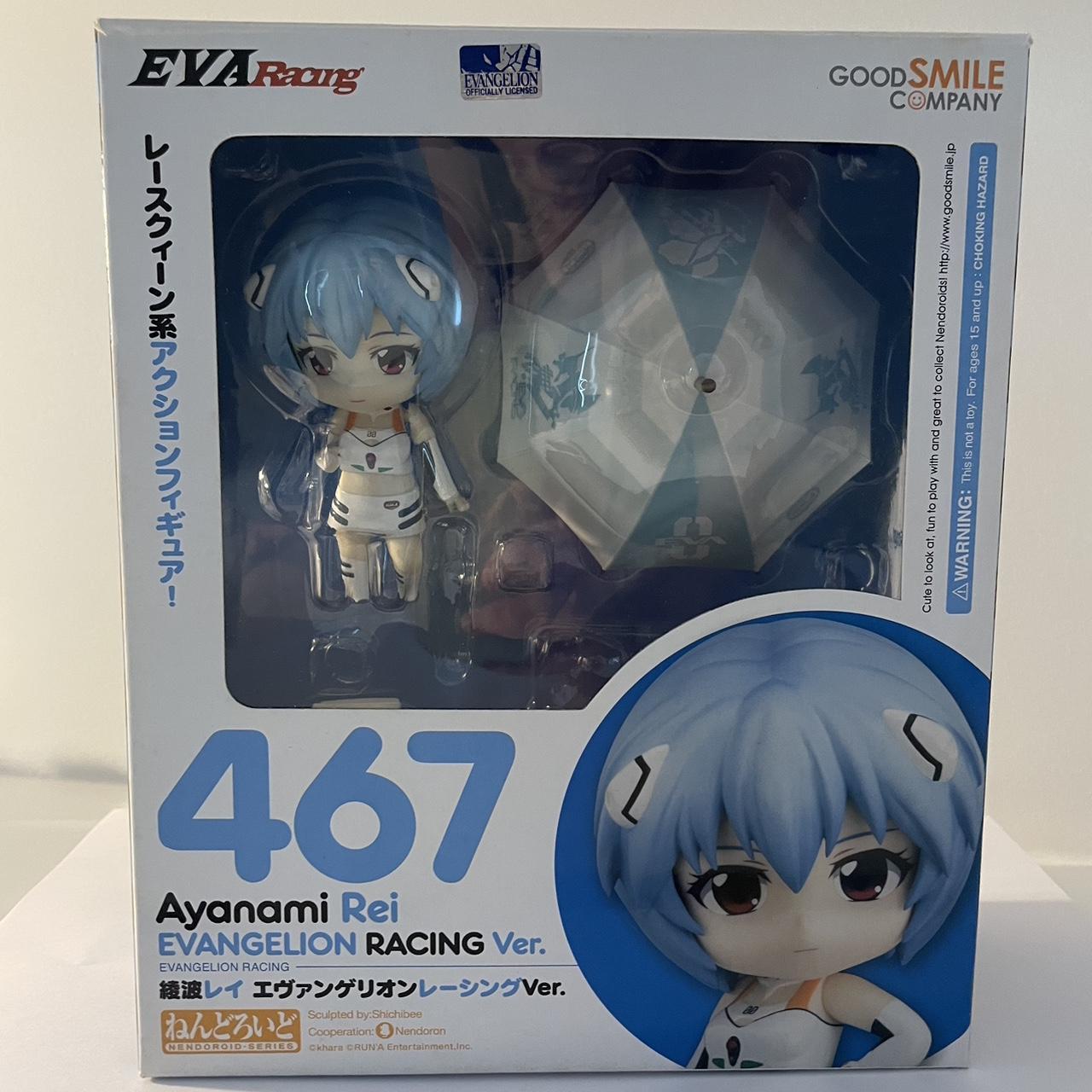 Rei nendoroid with all pieces #reiayanami... - Depop