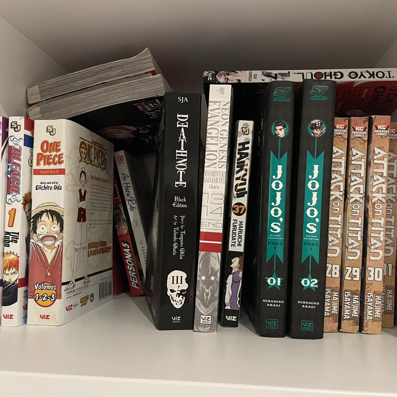 SELLING MANGA DM ME-> Aot, banana fish, one piece,... - Depop