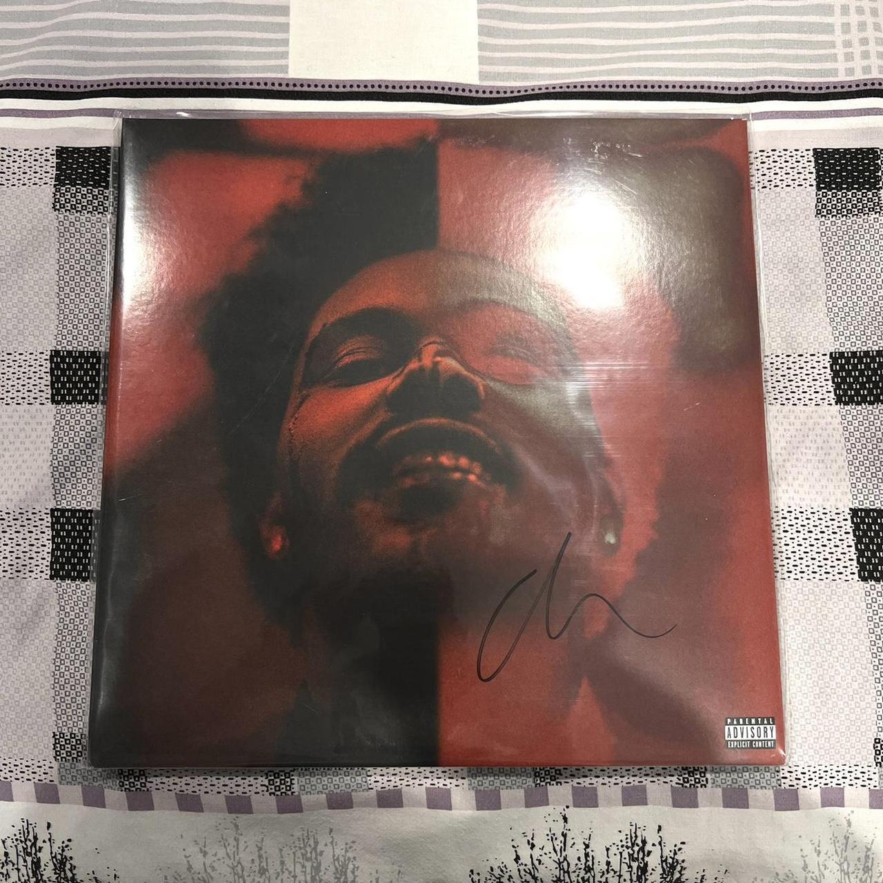 The Weeknd After Hours Deluxe signed vinyl Never... - Depop
