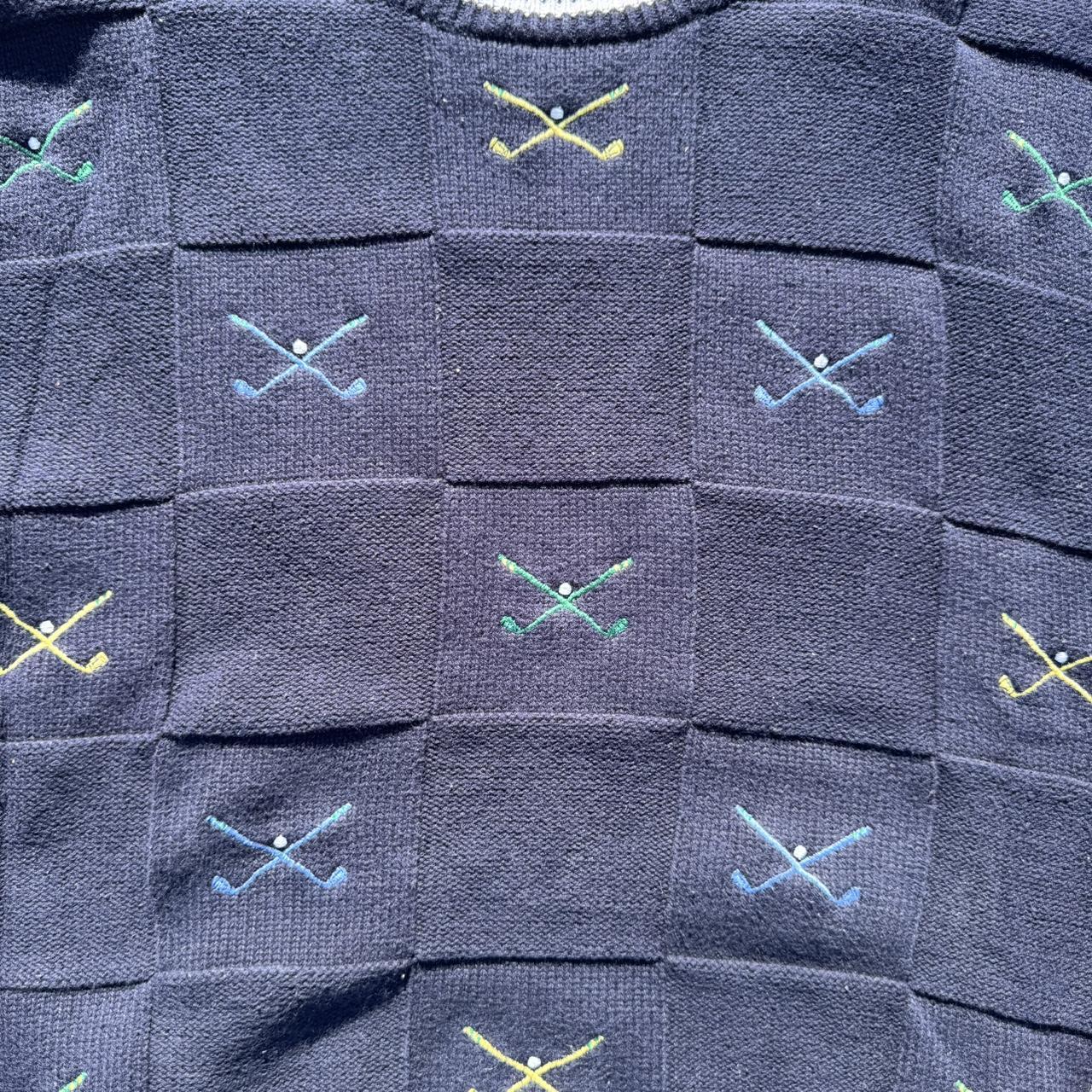 Vintage Pivot Rules golf sweater Tagged a size... - Depop