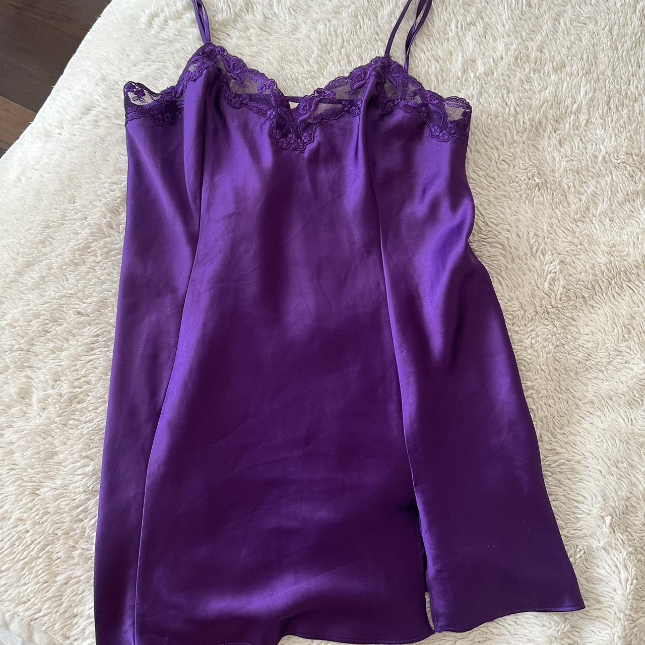 Victoria's Secret Women's Purple Dress | Depop