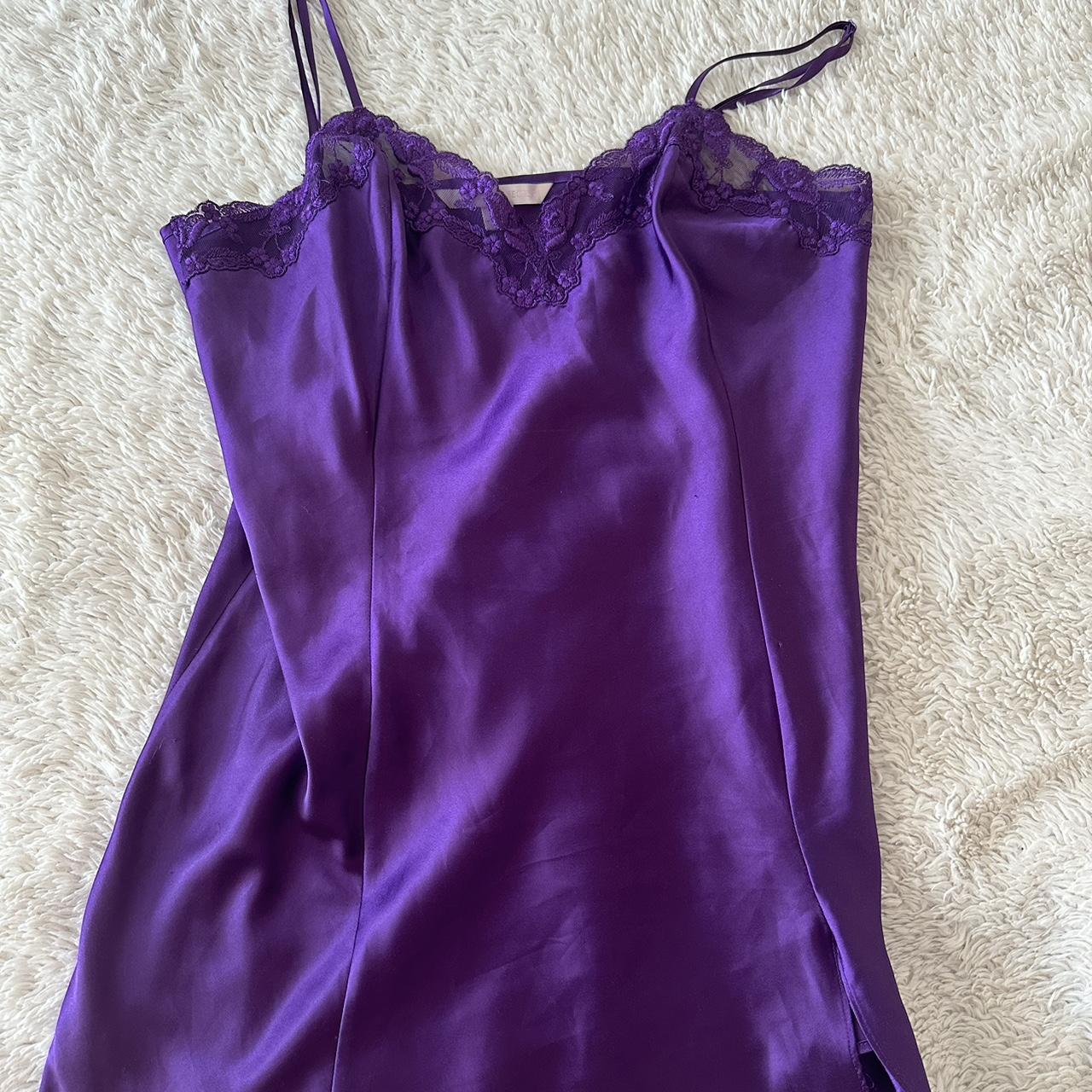Victoria's Secret Women's Purple Dress | Depop