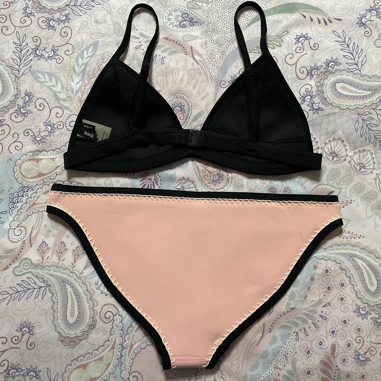 Triangl teal and pink set Includes pink drawstring... - Depop