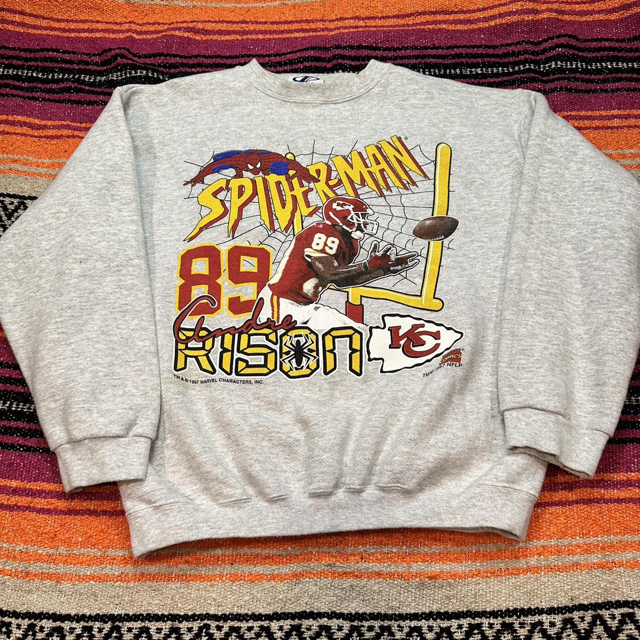 Vintage Andre Rison Kansas City Chiefs mashup with... - Depop