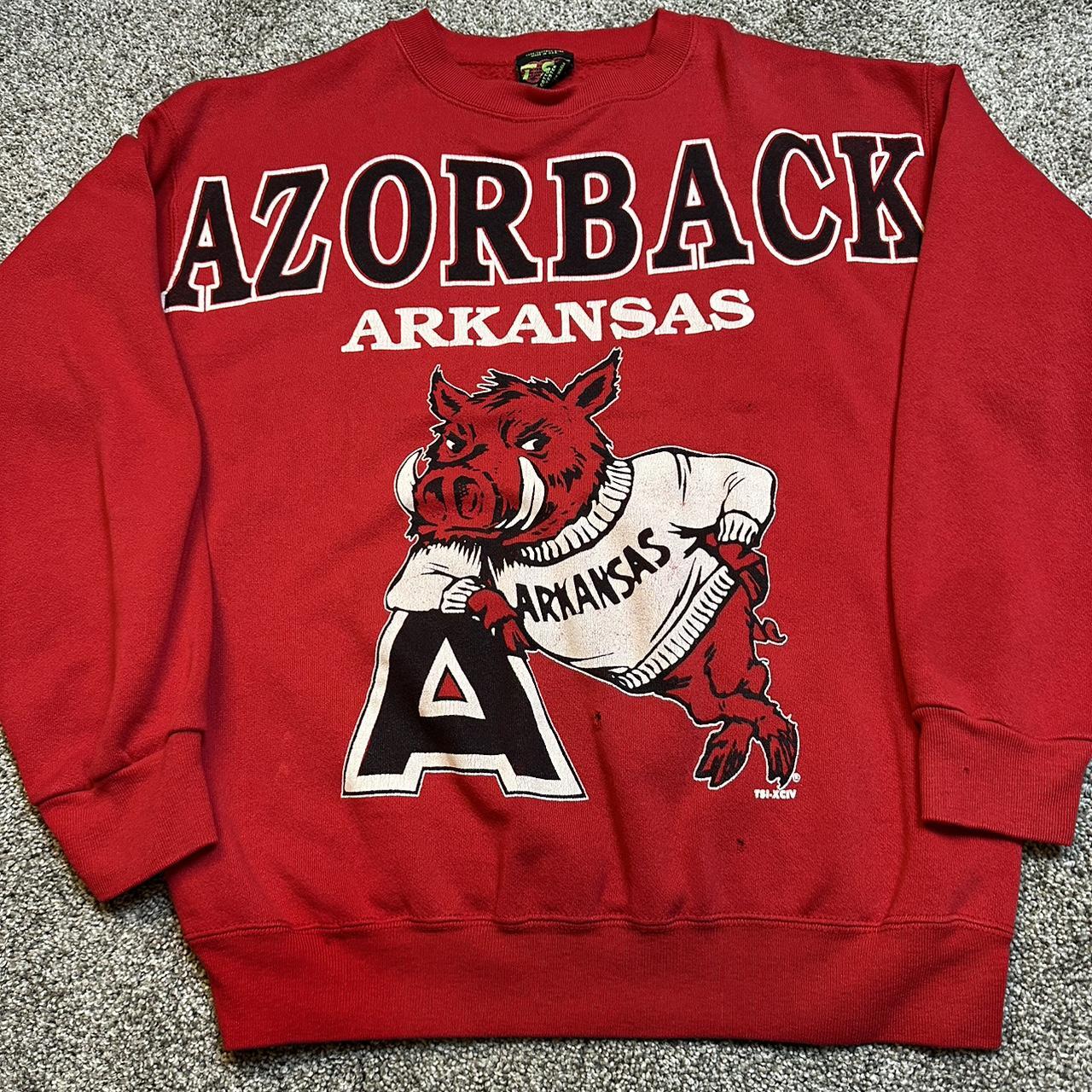 Vintage Arkansas Razorbacks all over print... - Depop