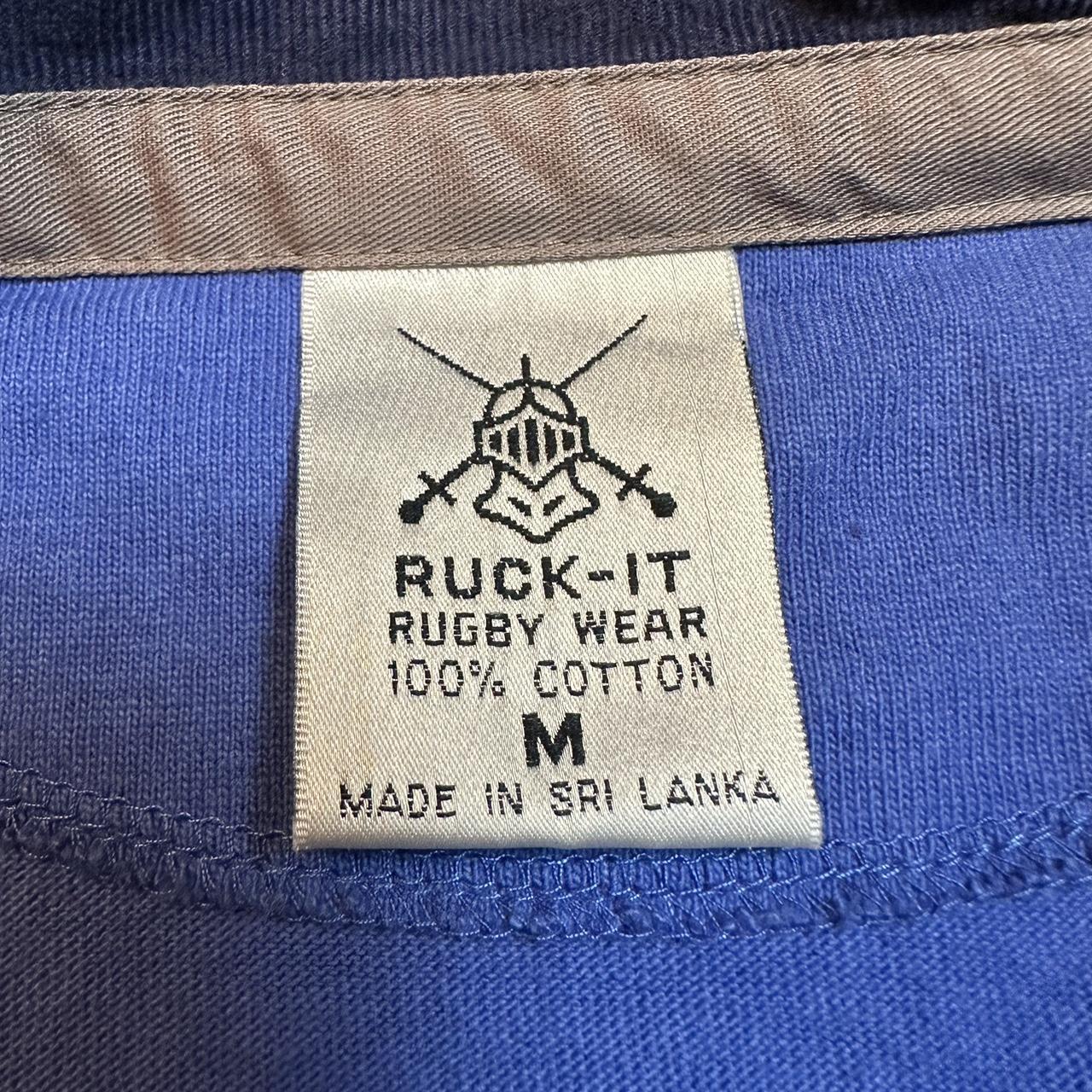 Vintage ruck-it wear rugby polo shirt. Size medium.... | Depop