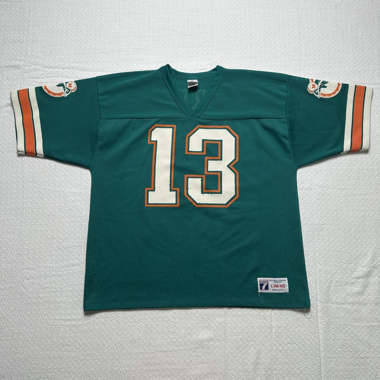 Vintage Miami Dolphins Football Jersey from the... - Depop
