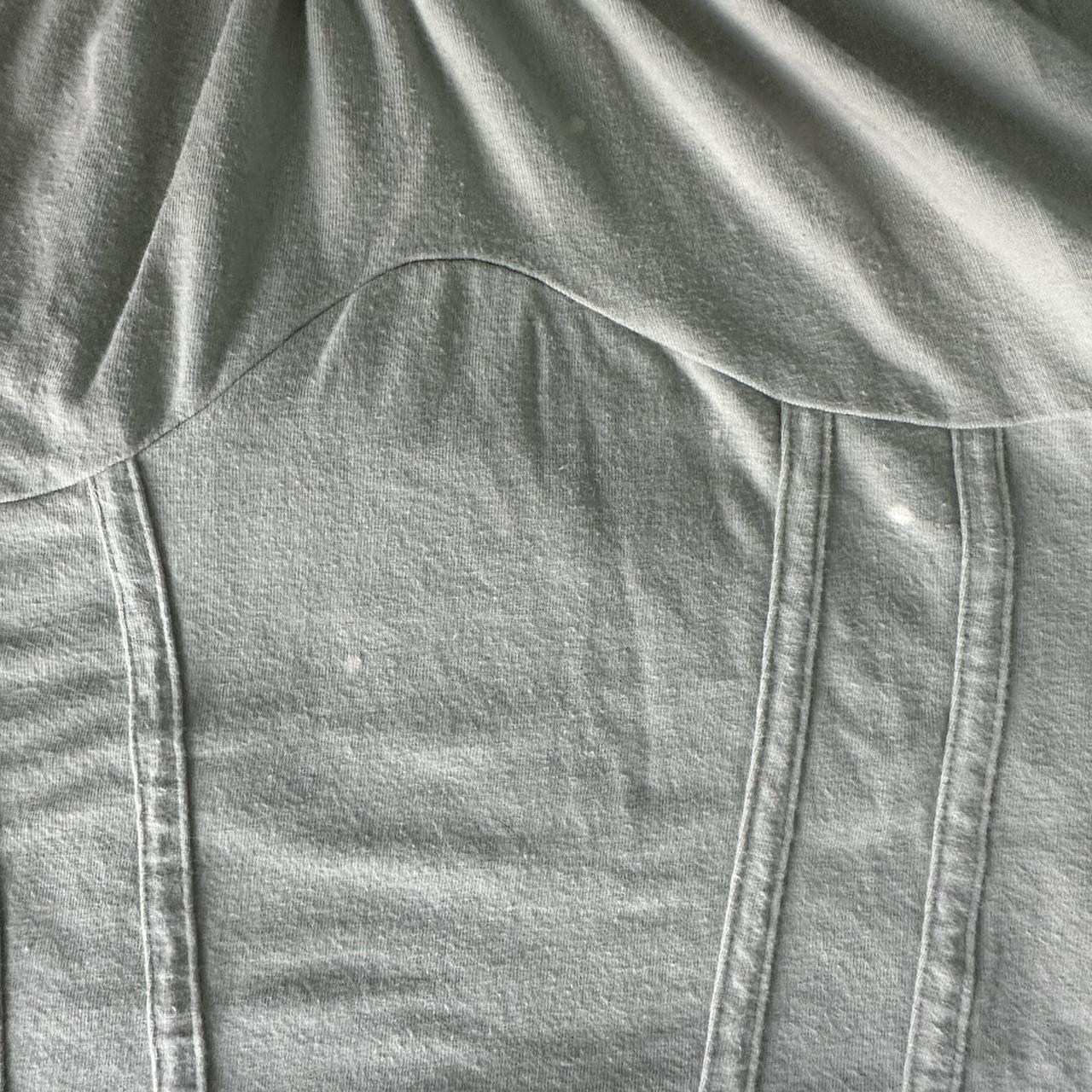 cute light green hollister top! ! has small bleach... - Depop