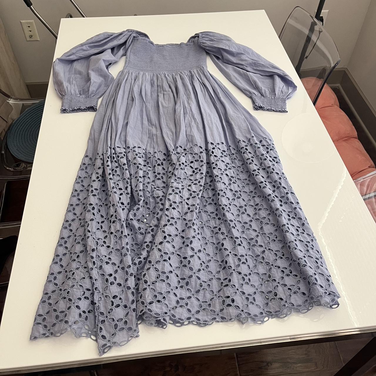 Free people a perfect storm midi dress FLAWED GEM... | Depop