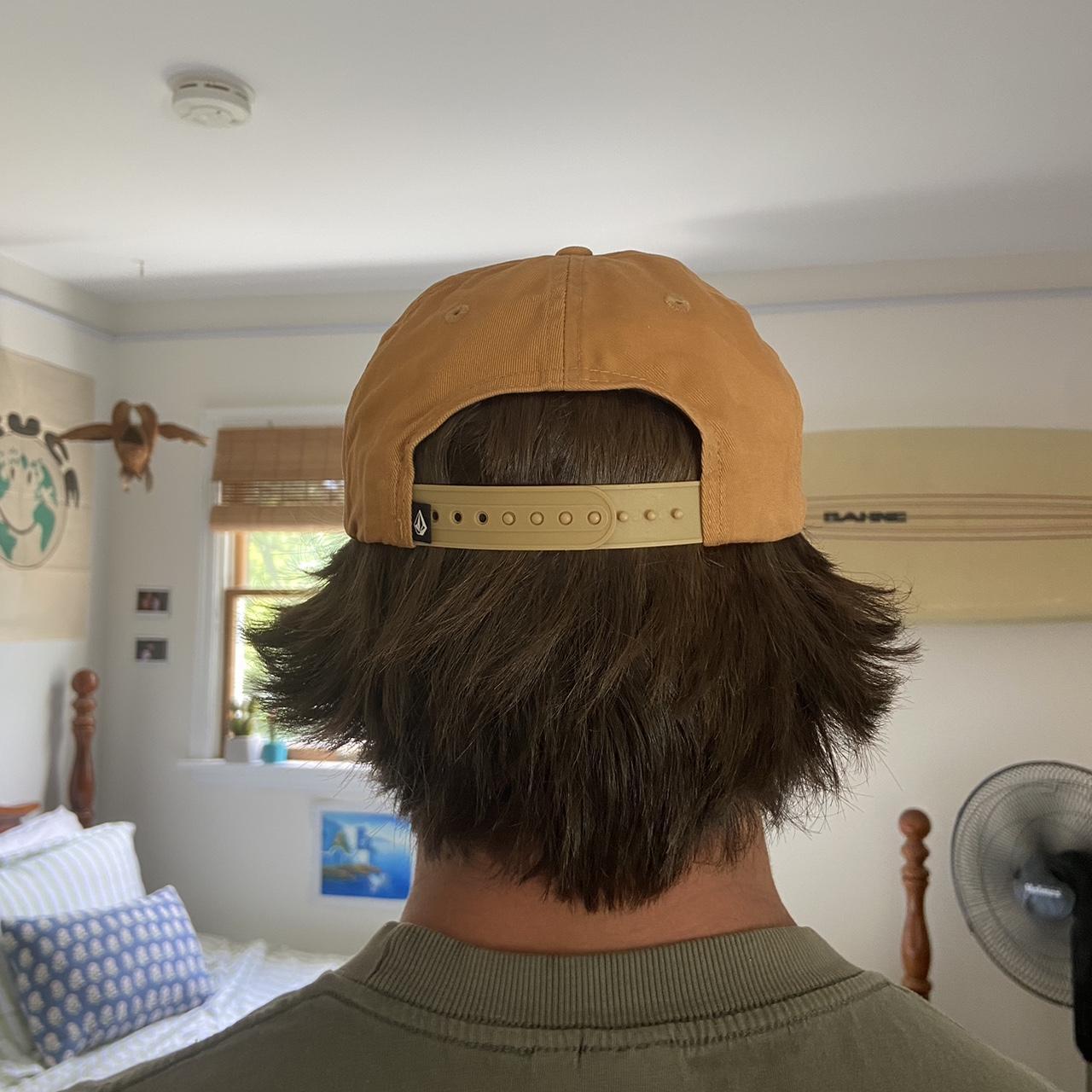 Girl x Volcom mustard yellow unconstructed hat.... - Depop