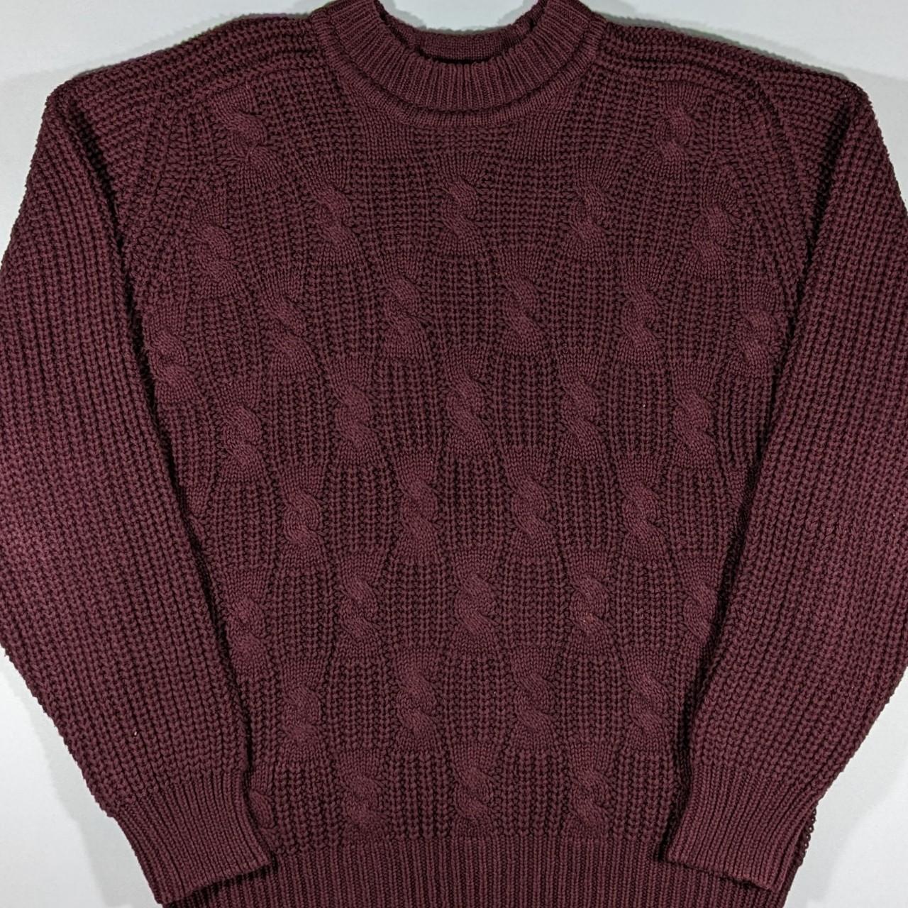 Vintage J. Riggings Cable Knit Sweater Men's Large... - Depop