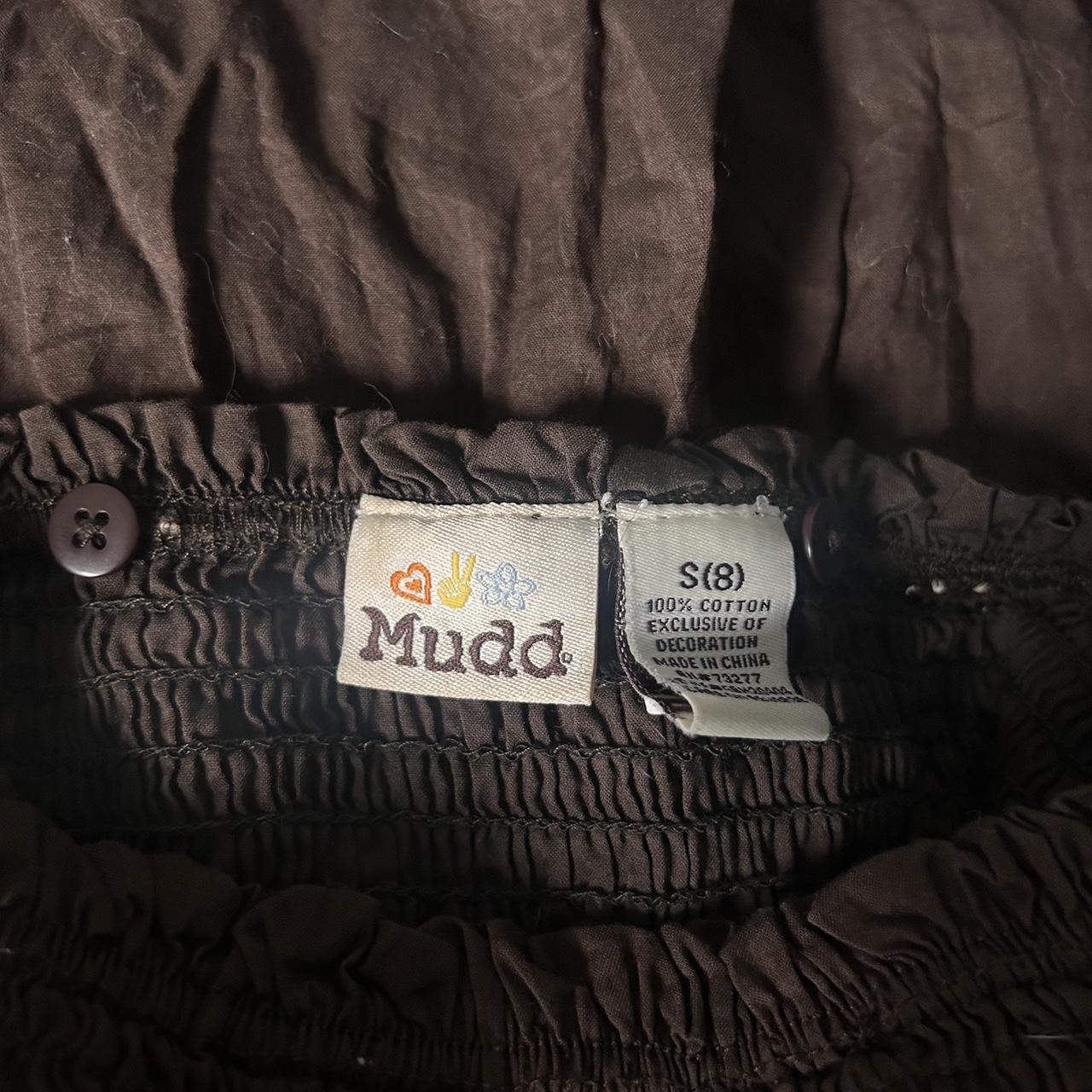 cutest brown strapless mudd dress! it is a size S in... - Depop