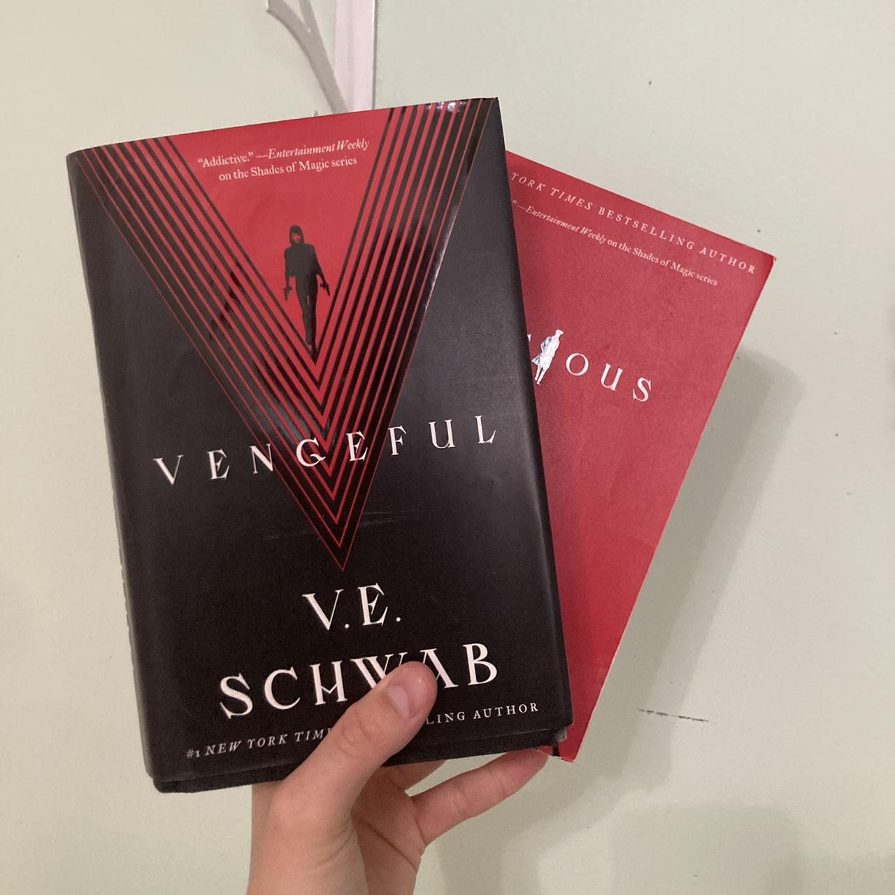 Vicious and Vengeful by V.E. Schwab -This is a... - Depop
