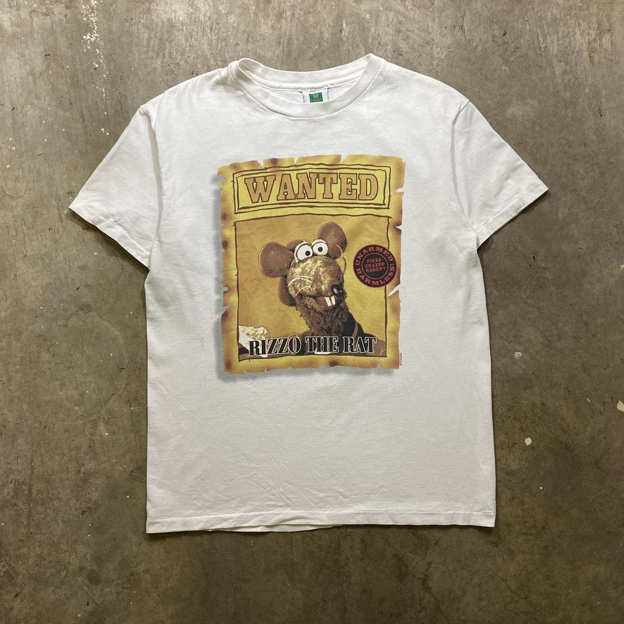 Vintage 90s Muppets Rizzo the Rat Cartoon Movie... - Depop